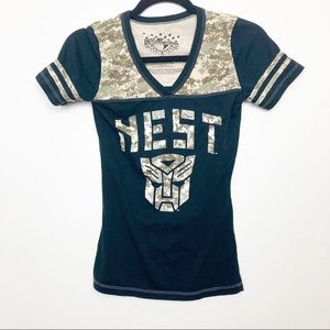Universal | Tops | Universal Studios Camo Transformers Nest Tee | Poshmark